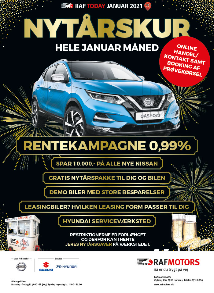 Nytårskur - RAF Motors A/S